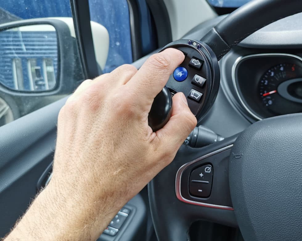 Adaptation de commandes au volant sur Renault Captur - Sojadis